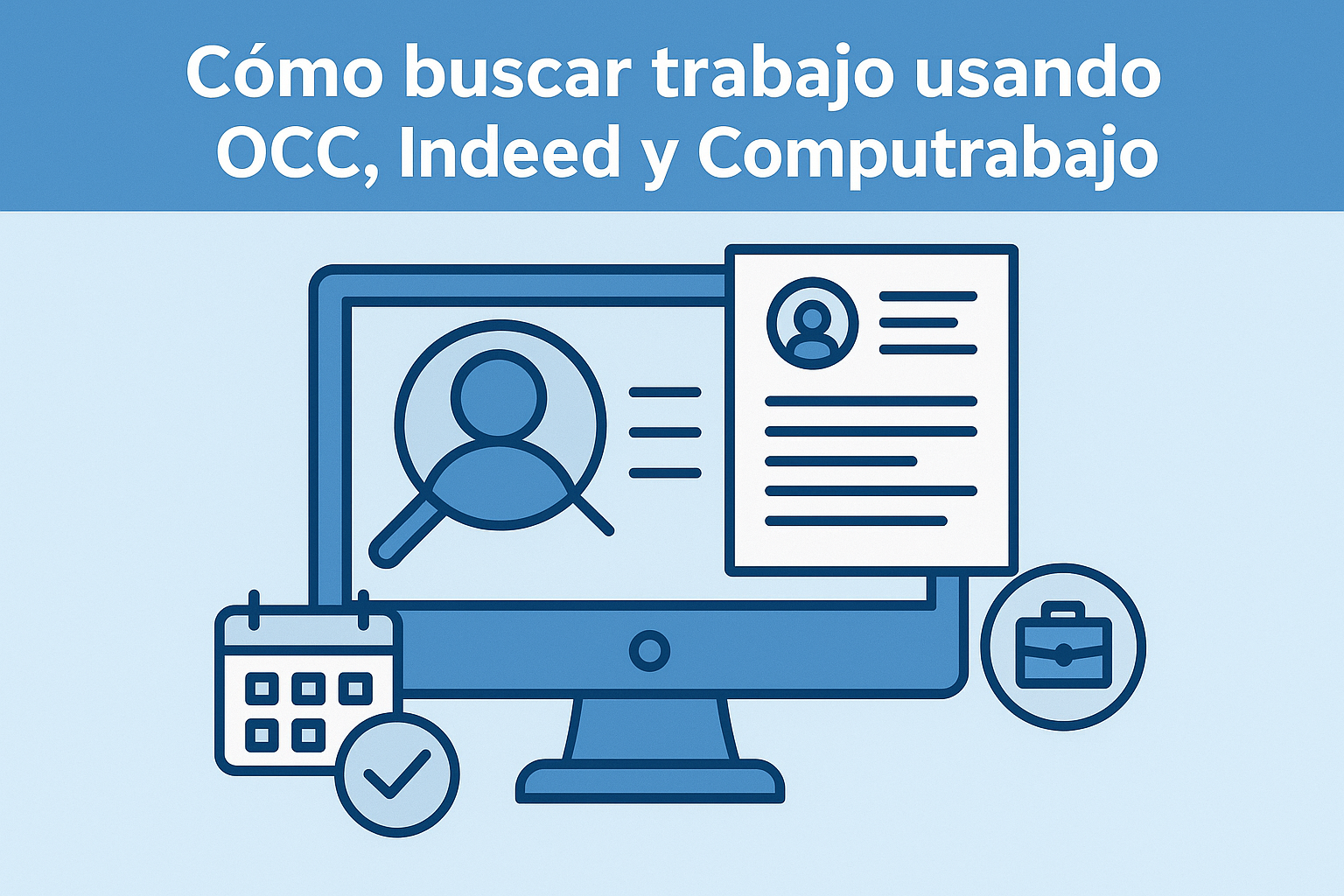 Cómo buscar trabajo usando OCC, Indeed y Computrabajo (guía práctica