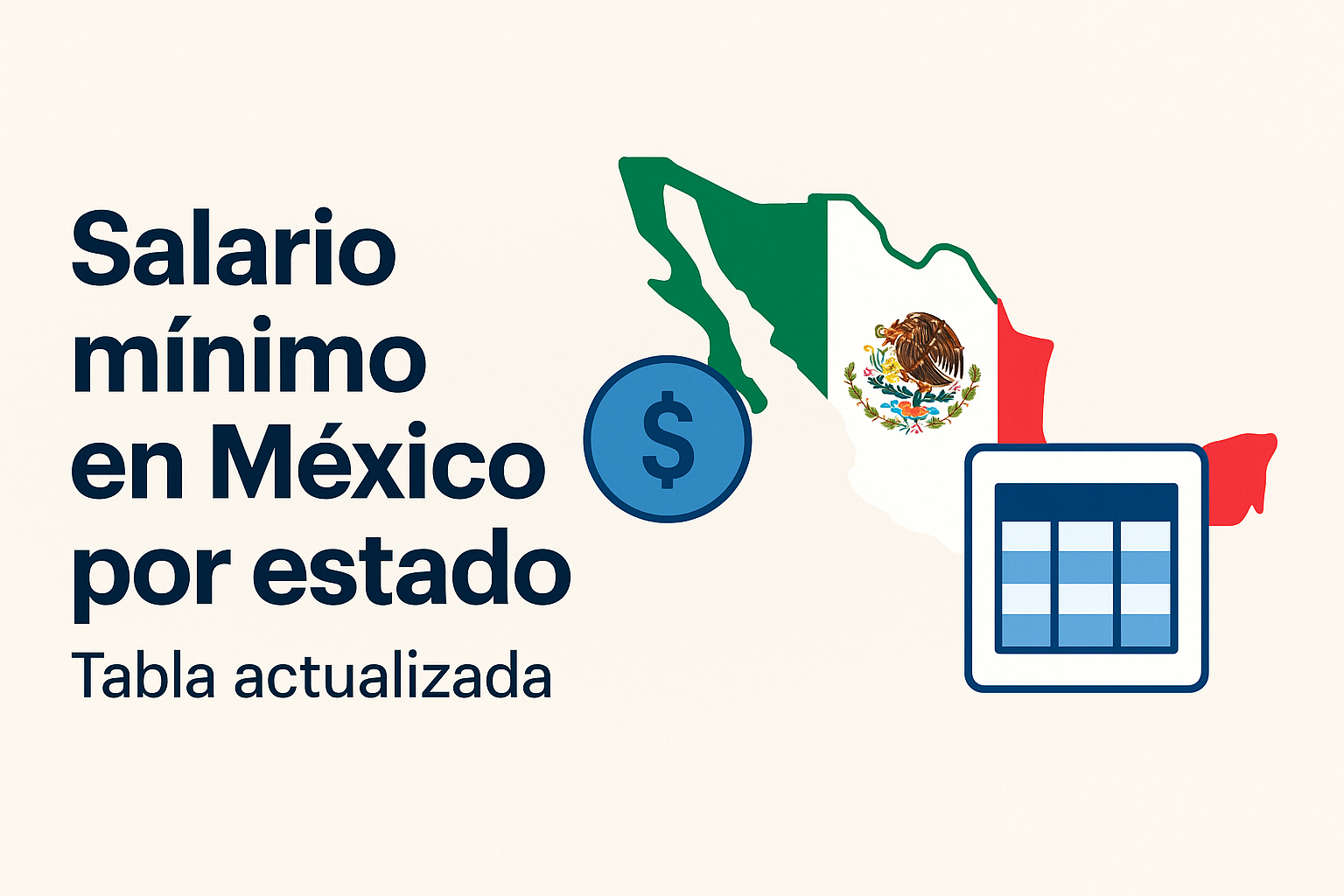 Salario mínimo en México por estado: tabla actualizada y explicación ...